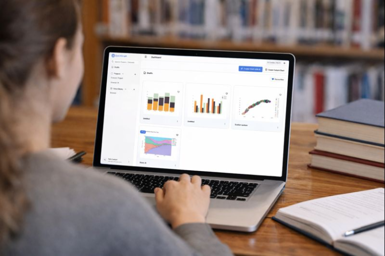 How Students Can Turn Assignment Data into Charts Using AI