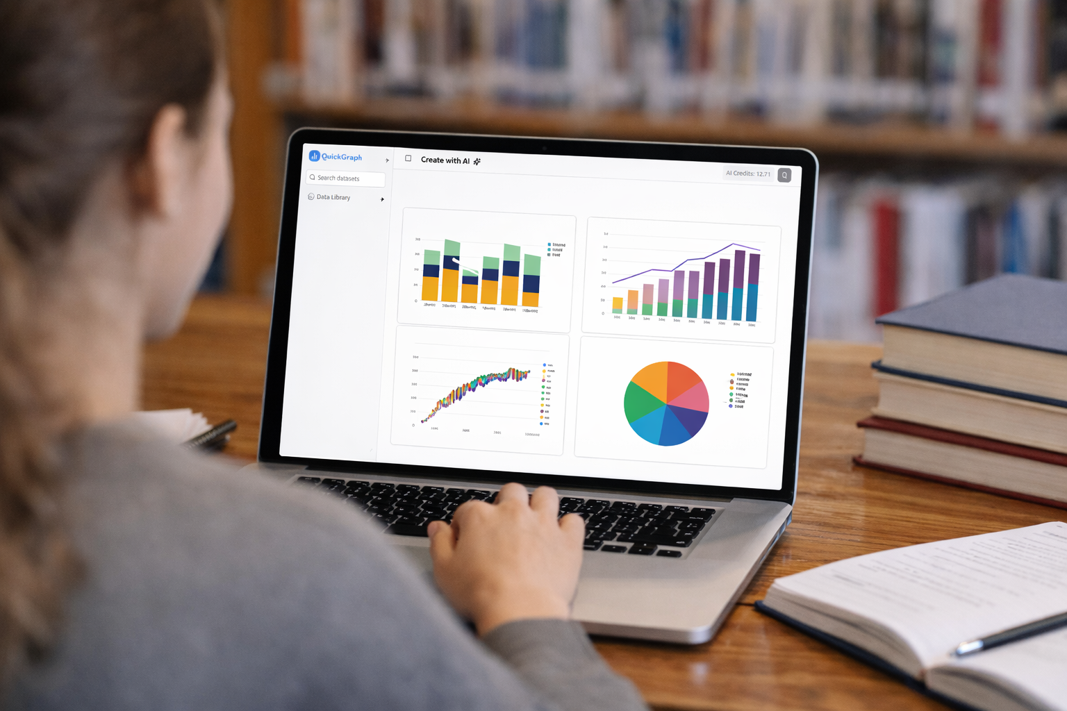 How Students Can Turn Assignment Data into Charts Using AI